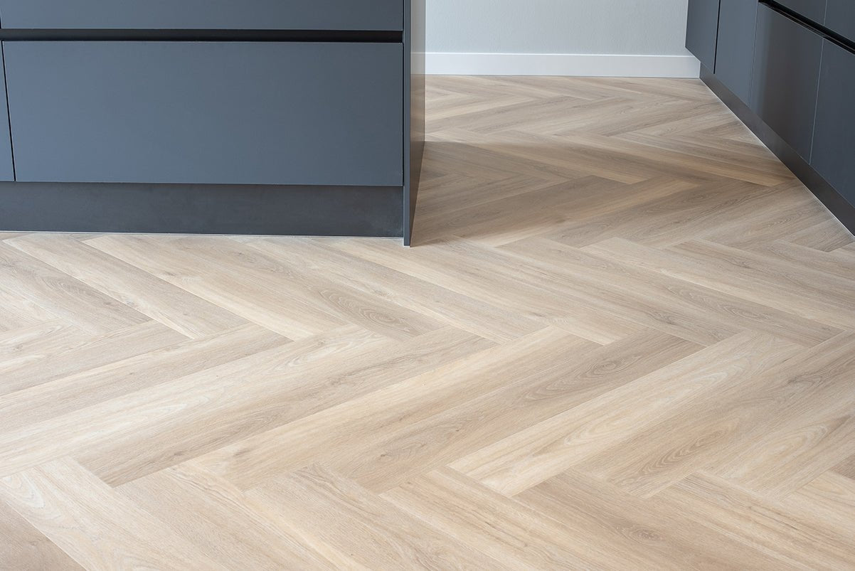 Walvisgraat PVC: Een PVC vloer in een mooi legpatroon! | Solza.nl