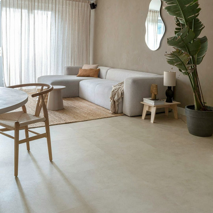 Floorify Grote Tegel Click PVC Jellyfish F028 - 90x60 cm beige ...