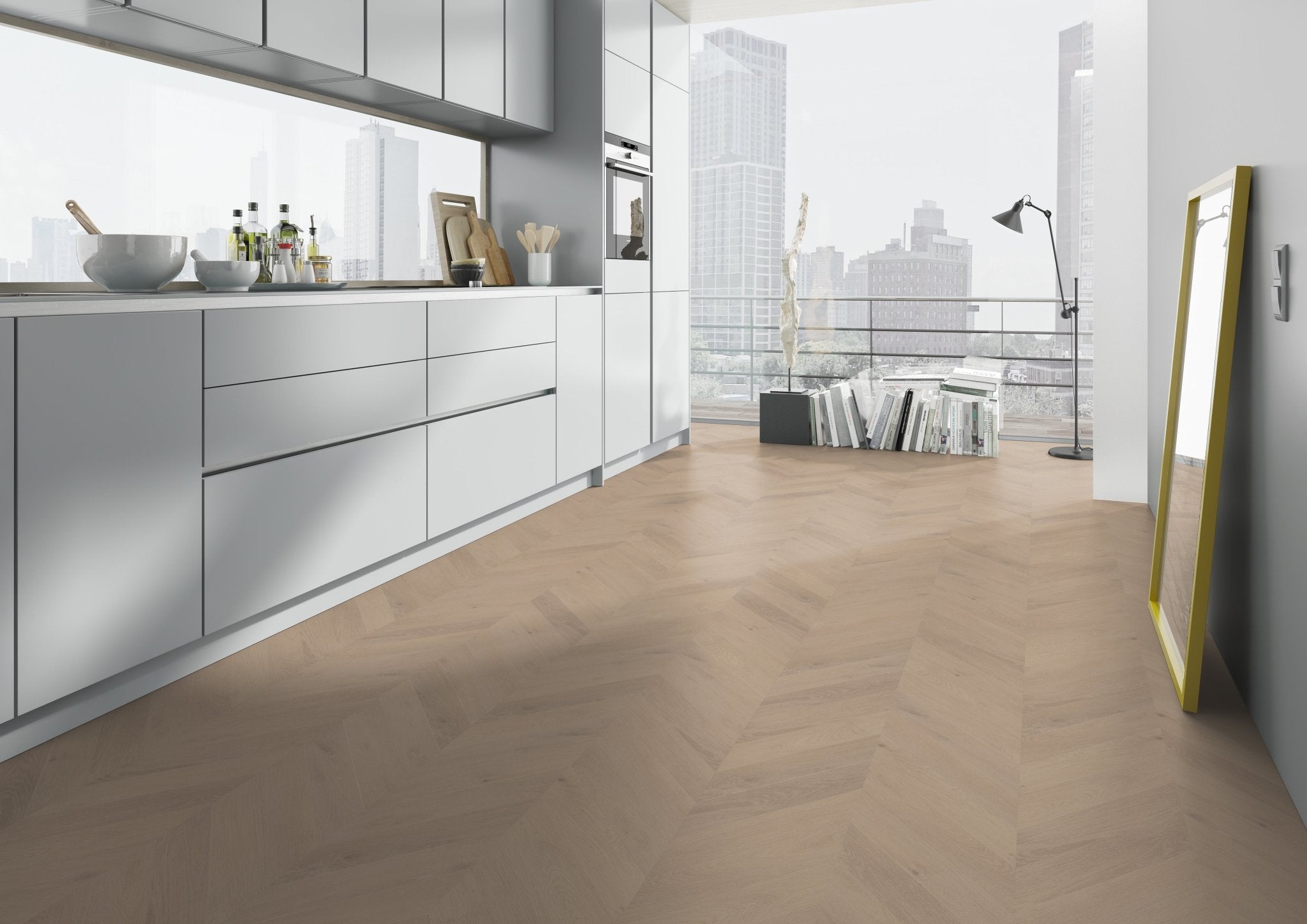 Belakos Palazzo Hongaarse Punt 74 Dryback PVC | Solza.nl