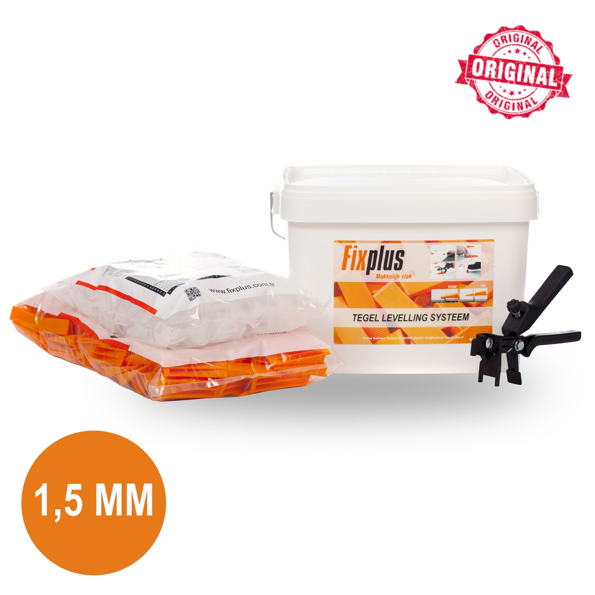 Fix Plus Starters Kit 250 BASIC 1,5 mm (tegeldikte 8 t/m 16 mm) | Solza.nl