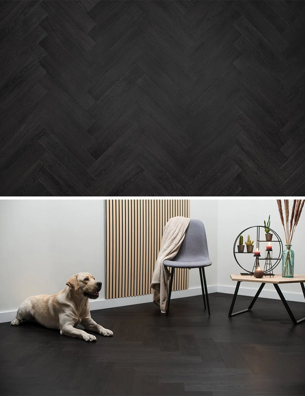 Zwarte PVC vloeren van A-merken, de trend van dit moment! | Solza.nl